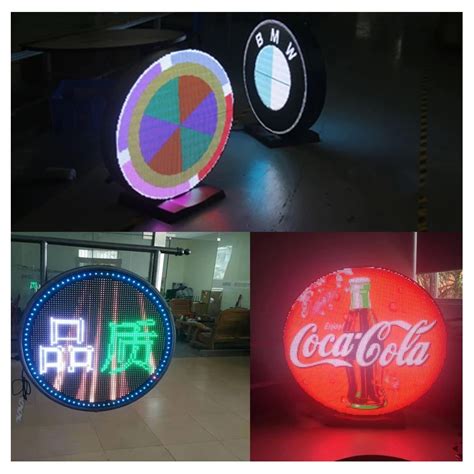 Circular Round LED Display Module P Cd Sqm