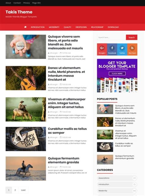 Top 12 Fast Loading Blogger Templates To Improve User Interface UI