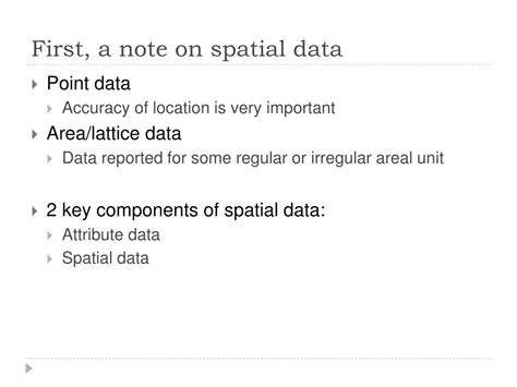 Ppt Spatial Autocorrelation And Spatial Regression Powerpoint
