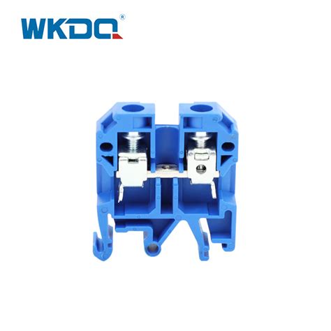 Feed Through Mm Screw Terminal Block DIN Rail Terminal Block And Screw Clamp Terminal Block