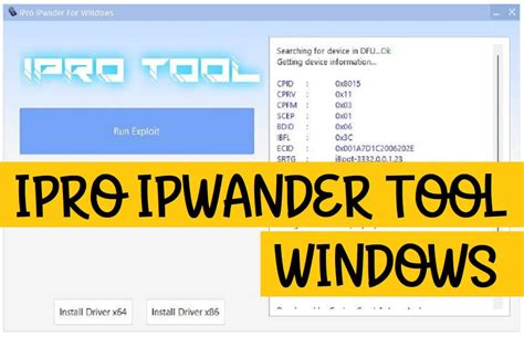 Ipro Ipwnder Tool Pwndfu Download Windows Latest Version