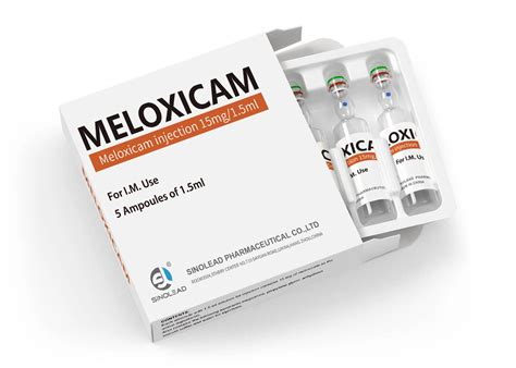 Meloxicam Injection 15mg15ml 5ampsbox Meloxicam And Injection