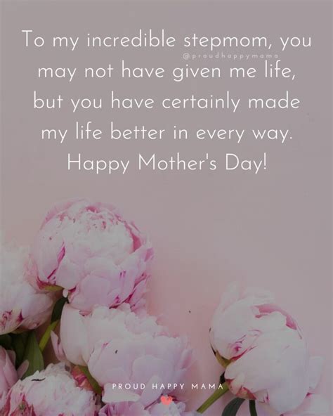 50 Heartfelt Mothers Day Quotes For Stepmom
