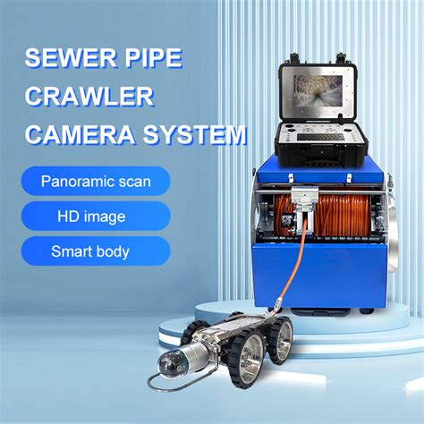 300ft Pipeline Inspection System Sewer Drain Plumbing Inspection