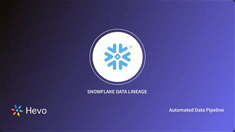 Master Snowflake Data Lineagestep By Step With Code Hevo