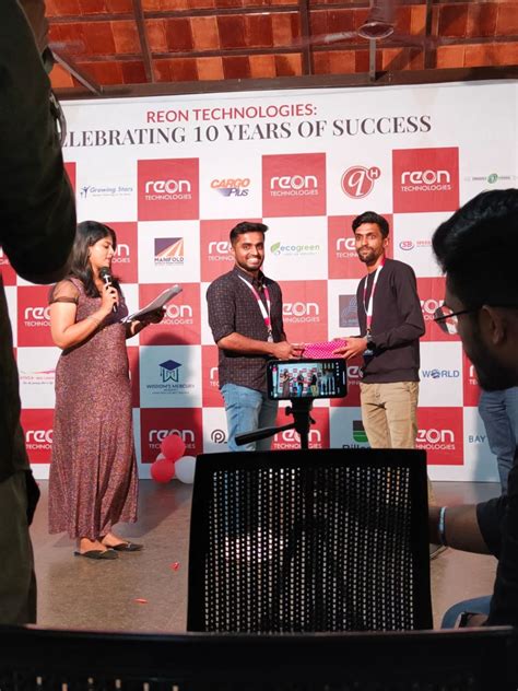 buddingstarofreon reon reonannualmeet annualawards reontechnologies reon technologies