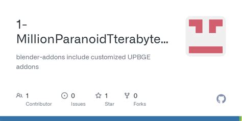 github 1 millionparanoidtterabytes blender addons master blender