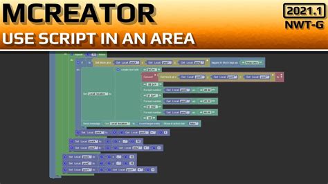 MCreator Tutorial Area Procedure Script YouTube