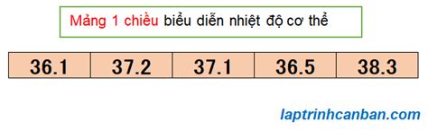 Mảng 1 Chiều Là Gì