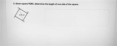 Answered 3 Given Square Pqrs Determine The… Bartleby