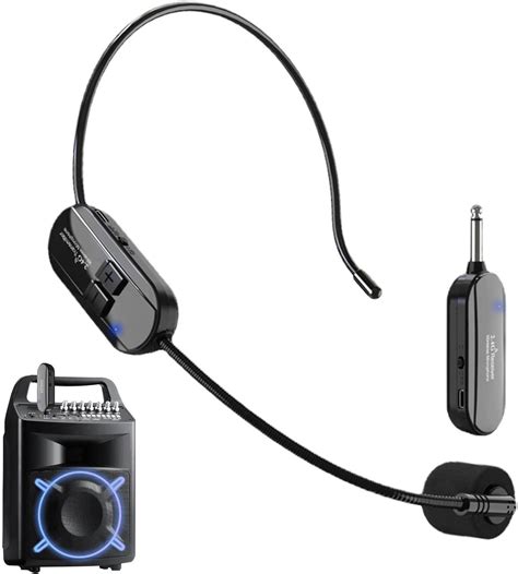 Bexdug Kabelloses Headset Für Lehrer 2 4 Dual Type C Wireless Mikrofon