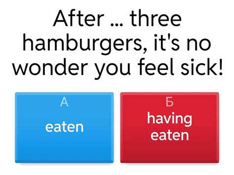 Participle Clauses Quiz