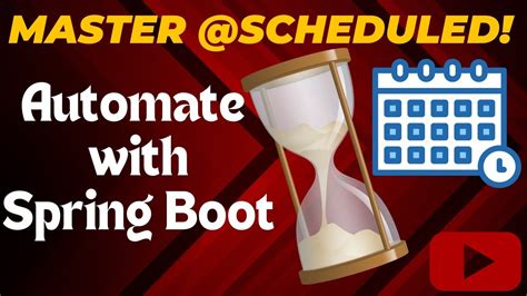 Master Spring Boot Scheduling With Scheduled Automate Tasks Youtube