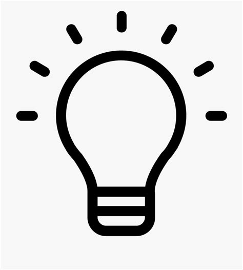 Black And White Light Bulb Clipart 10 Free Cliparts Download Images