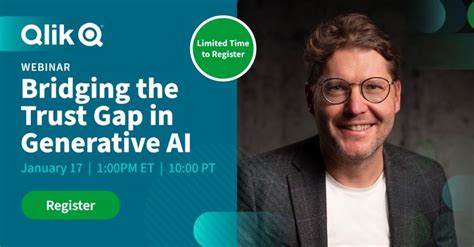Qlik On Linkedin Bridging The Trust Gap In Generative Ai The Big To Better Data Imperative