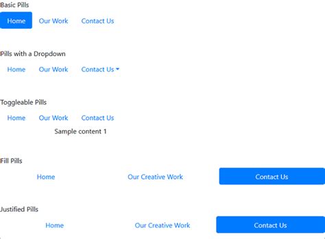Bootstrap Nav How To Use Bootstrap 4 Navigation Tabs And Pills