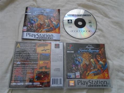 ALADDIN IN NASIRA S Revenge Disney PS1 COMPLETE Platinum Sony PlayStation 10 95 PicClick UK