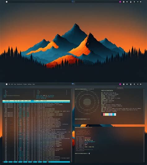 [kde] tiling with bismuth r unixporn