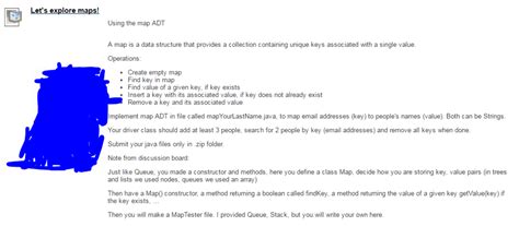 Solved Using The Map ADT A Map Is A Data Structure That Chegg