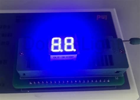 2 Digit Numeric 7 Segment Led Displays 036 Inch Gap Chip Low Power Consumption