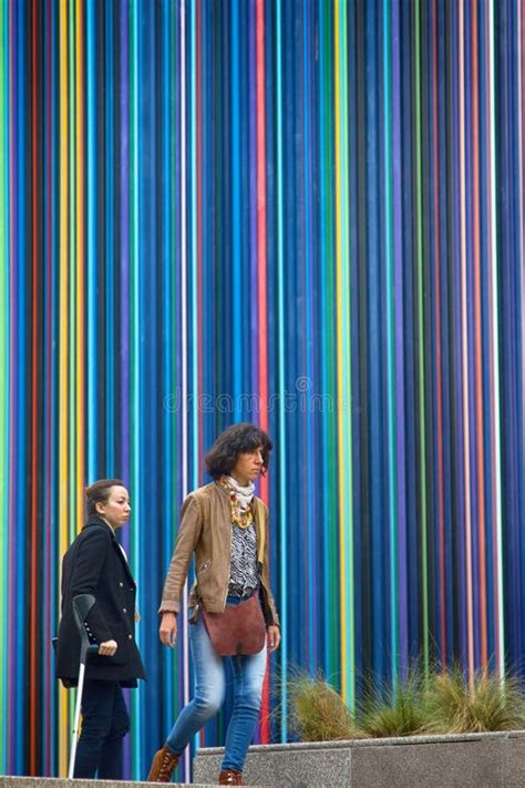 Parisians On Background Of Theatrical Scenery Passer Editorial Photo Image Of Garment