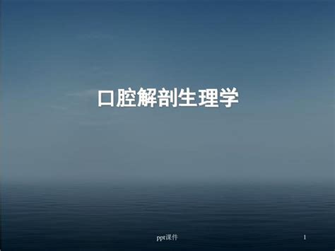 口腔解剖生理学 牙体解剖生理 ppt课件 word文档在线阅读与下载 无忧文档