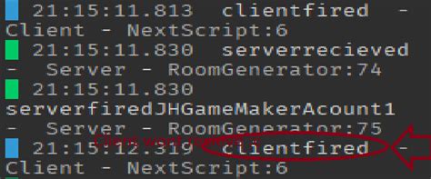 client not receiving remote event scripting support developer