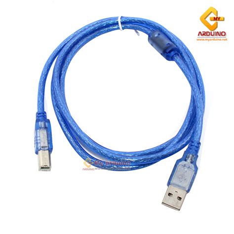 สาย Usb 2 0 Type A To Type B ยาว 1 5เมตร สำหรับ Arduino ปริ้นเตอร์ สแกนเนอร์ พร้อมตัวกรอง
