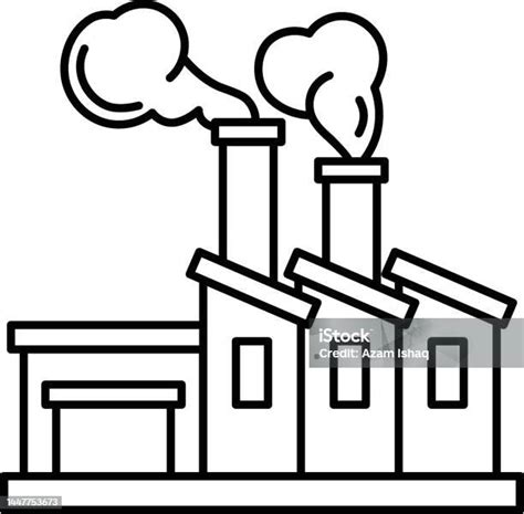 열 오염 개념 발전소에서 나오는 흡연 벡터 아이콘 디자인 환경 오염 기호 화학 생물학적 오염 기호 오염 물질 스톡 일러스트 0