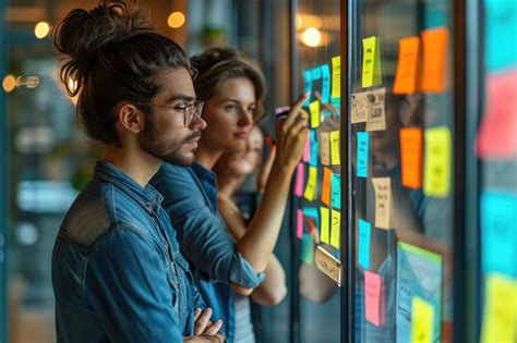premium photo a group of experts holding a brainstorming session generative ai