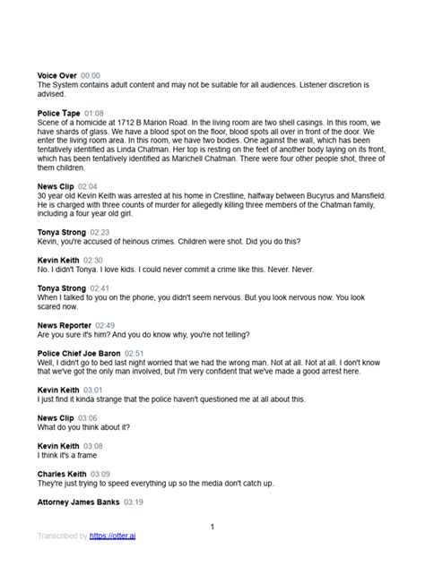 Episode 1 Transcript The System 1 Pdf Pardon Crimes