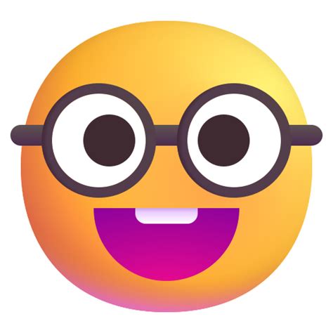 🤓 Emoji Wajah Kutu Buku Nerd Face Beserta Penggunaanya Dunia Emoji