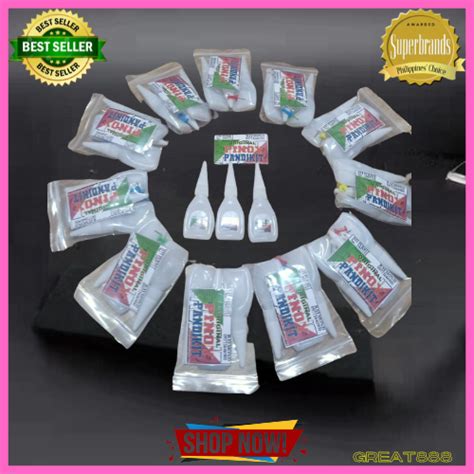 Original Pinoy Pandikit Best Adhesive Glue Tatak Pinoy Pandikit 7ml Lazada Ph