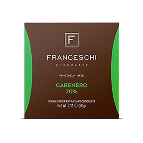 Carenero 70 Single Origin Chocolate 211 Oz Virtue Distributors