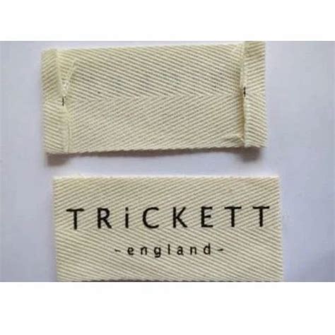 Rectangular Cotton Printed Label Matte At Rs 2 Piece In Mumbai Id 18692348055