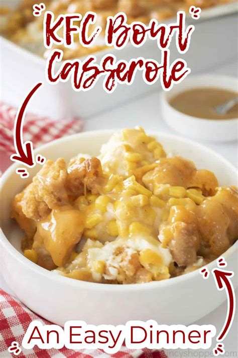 Kfc Bowl Casserole Cincyshopper