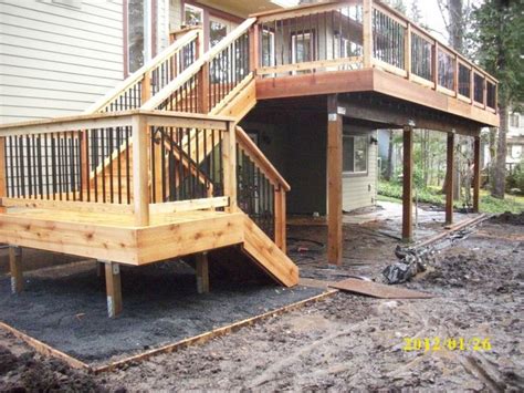 17 Best Images About Deck Ideas On Pinterest Decking Two Story Deck And Landscapes