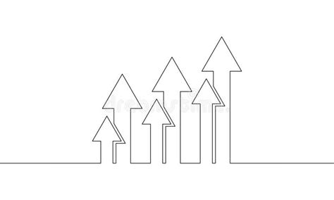Continuous Line Drawing Of Road Sign Arrow Stock Vector Illustration Continuous Line Drawing Of Road Sign Arrow Stock Vector Illustration
