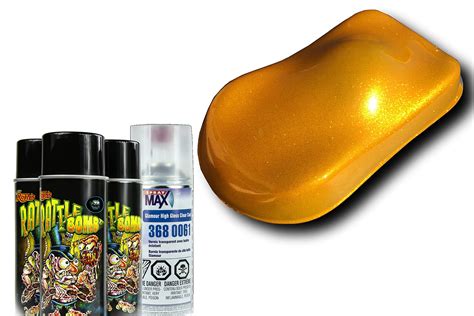 Gold Flake Paint Job