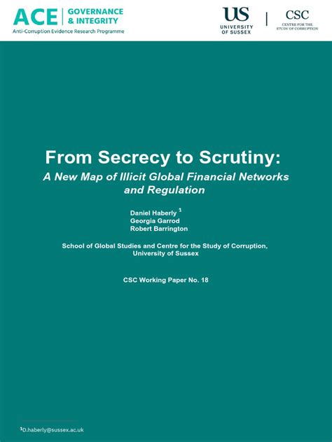 A New Map Of Illicit Global Financial Networks Pdf