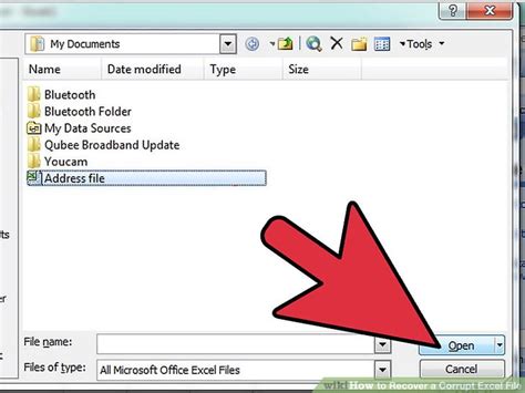 5 Ways To Recover A Corrupt Excel File Wikihow