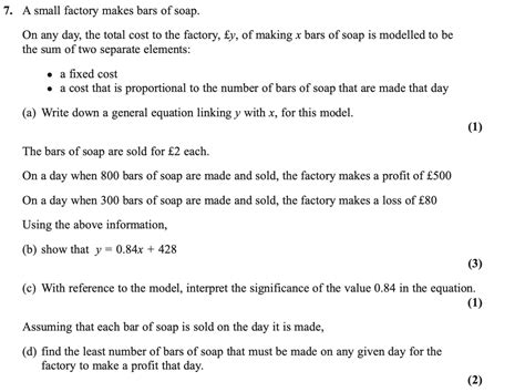 Exam Questions Simultaneous Equations Examsolutions