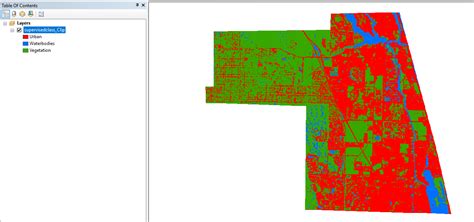 How To Calculate Area Of Land Cover Classes In Arcmap Rgis