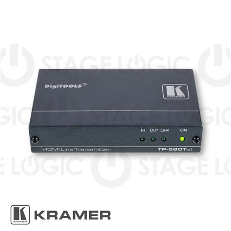 Kramer TP 580Txr HDBaseT Extender Transmitter Stagelogic Ltd Audio Visual Hire