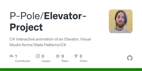 GitHub P Pole Elevator Project C Interactive Animation Of An Elevator Visual Studio Forms