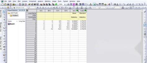 Origin如何取平均值和标准差（error Bar） 学习交流 学智社