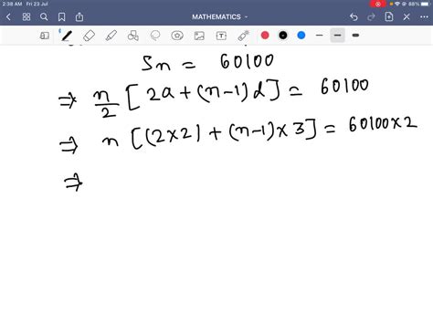 ⏩solvedif The Sum Of The Sequence 25811 Is 60100 Then