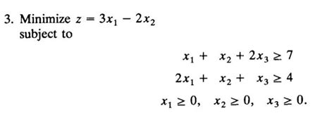 Solved In Exercises 1 4 Set Up The Initial Simplex Tableau