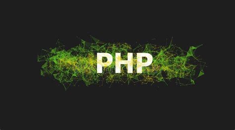 Php Programming With Colorful Plexus Design Stock Vector Illustration Of Engineering Code