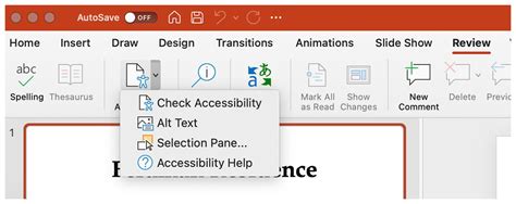 Powerpoint Tips Creating Accessible Persuasive Presentations